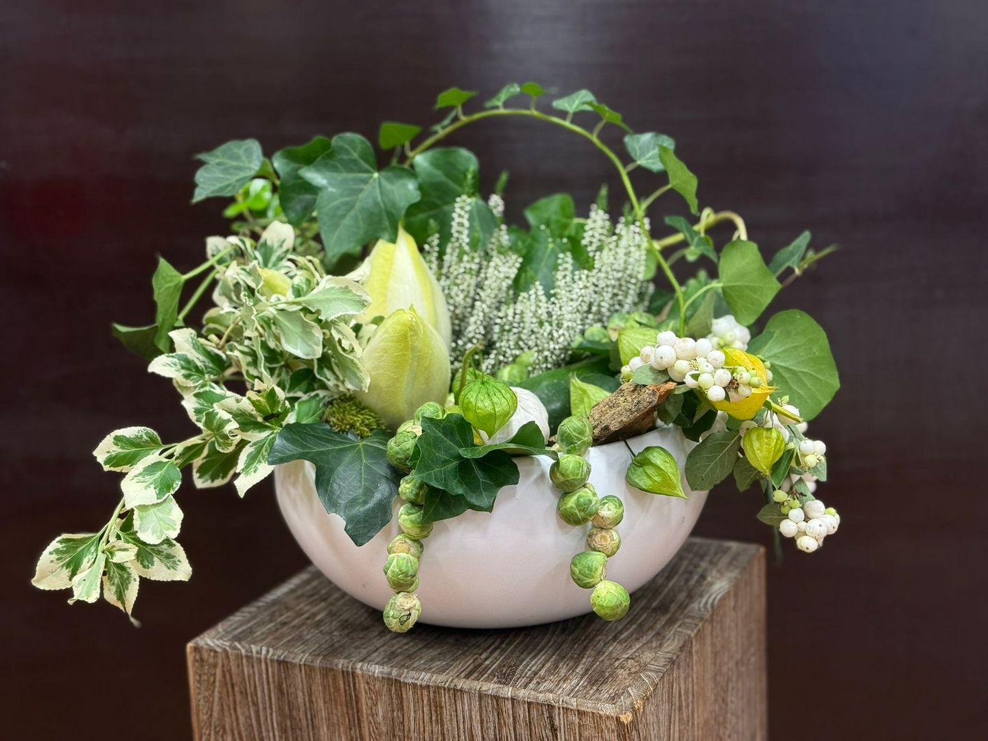 Foto's van de Bloemschikcursus najaar 2025 Schik de oogst - proef de pracht